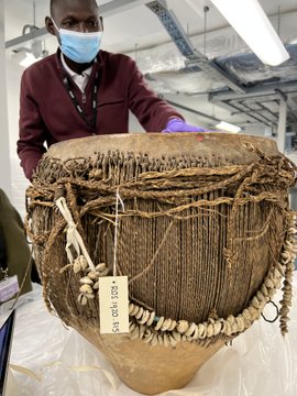 Ugandan Drums, ‘Mayembe’, Kanzu and others found in British Museum ...
